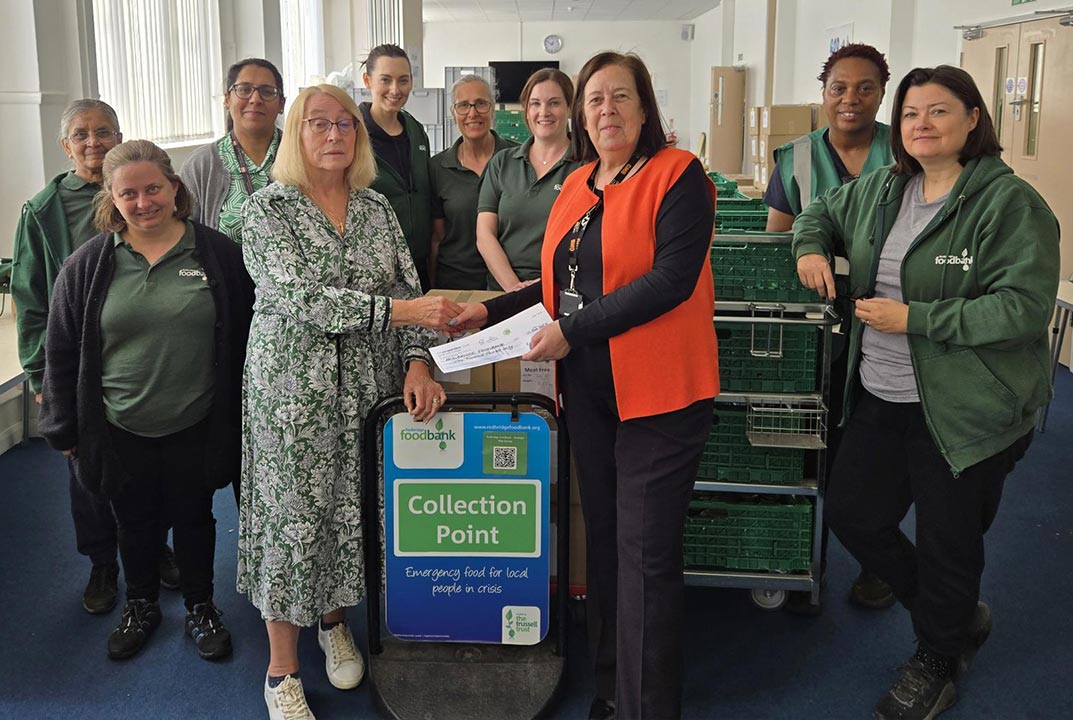 GMB Proudly Supports Redbridge Food Bank with £1,000 Donation | GMB ...